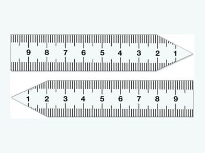 Pointer ruler set, small
